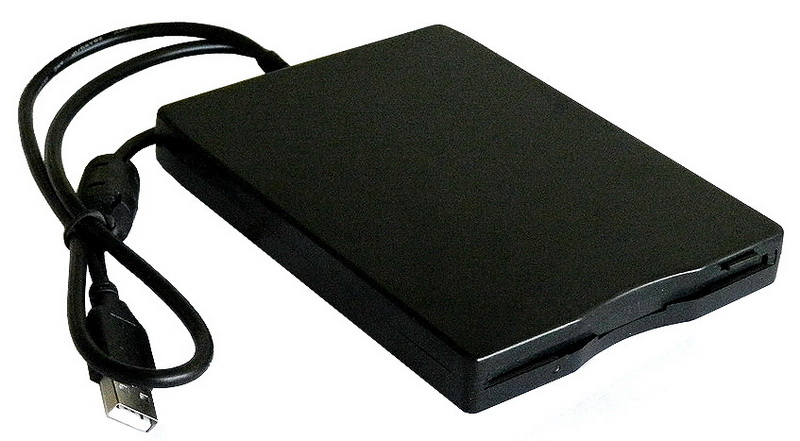 American Sunrex Varexx 1.44MB External USB 2.0 Floppy Drive (Black)
